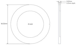 6 Inch Wafer With 4 Inch Pocket – MORETEC