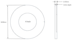 8 Inch Wafer With 4 Inch Pocket – MORETEC